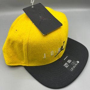 Jordan | Accessories | Air Jordan Hat Men Yellow Black Jumpman Pro ...